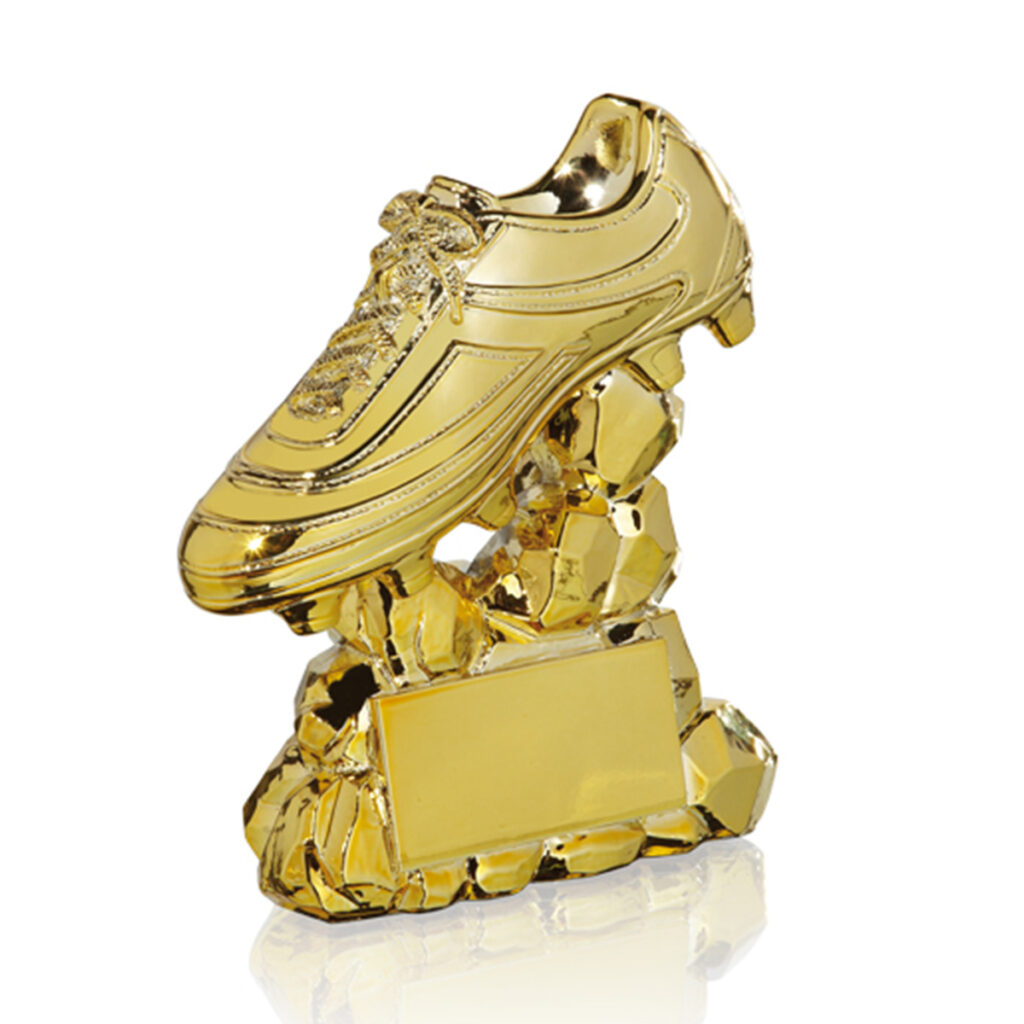 Trofeo fútbol económico resina para MVP, pichichis y goleadores